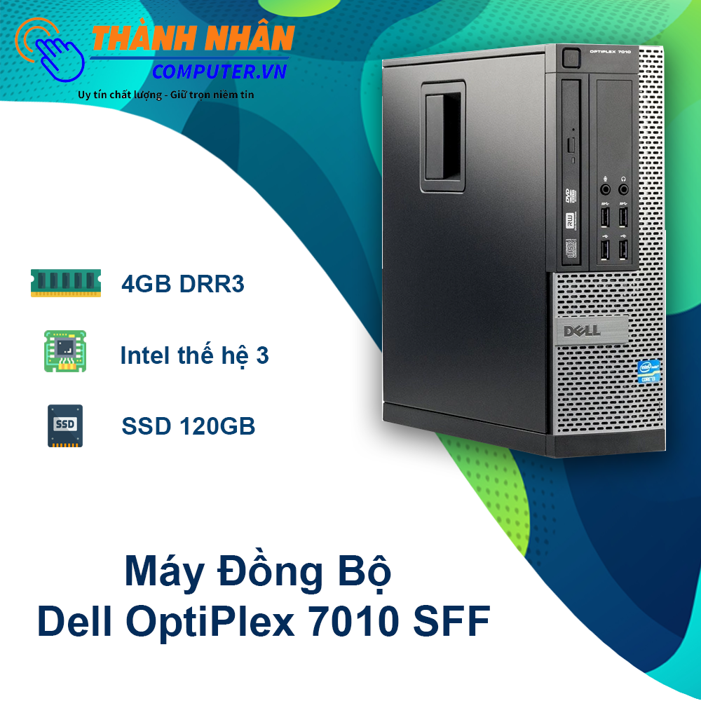 Máy Đồng Bộ Dell OptiPlex 7010 SFF - Intel Core thế hệ 3 Ram 8Gb SSD ...