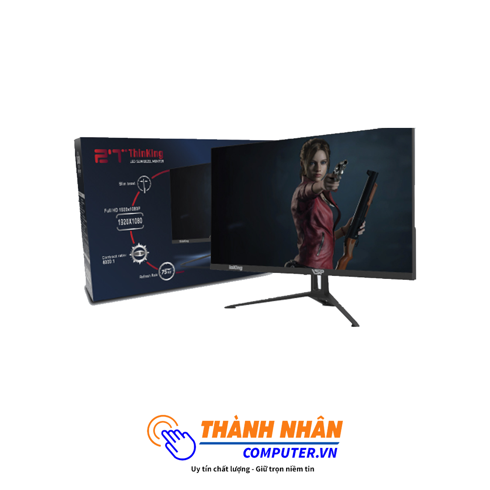 Màn Hình VSP V2407S 24inch (USB Type-C, HDMI, VGA, Speak) New Fullbox