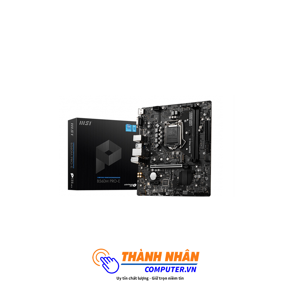 Mainboard MSI B560M PRO (LGA 1200 - m-ATX Form Factor - DDR4) New Fullbox